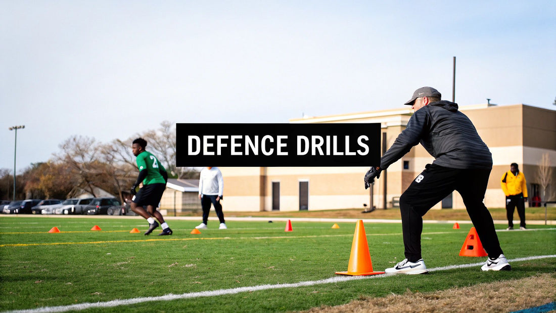 8 Crucial Defence Football Drills for a Solid Backline – SoccerWares