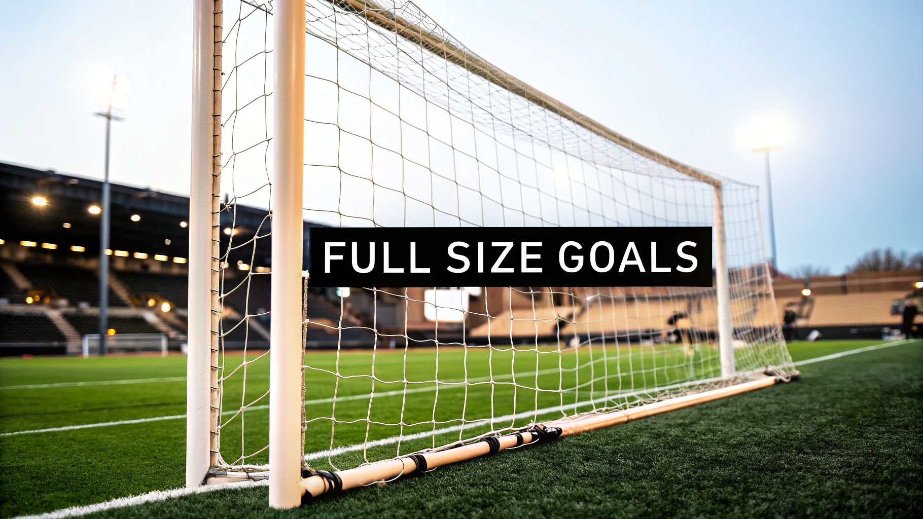 A Pro's Guide to Full Size Football Goals – SoccerWares
