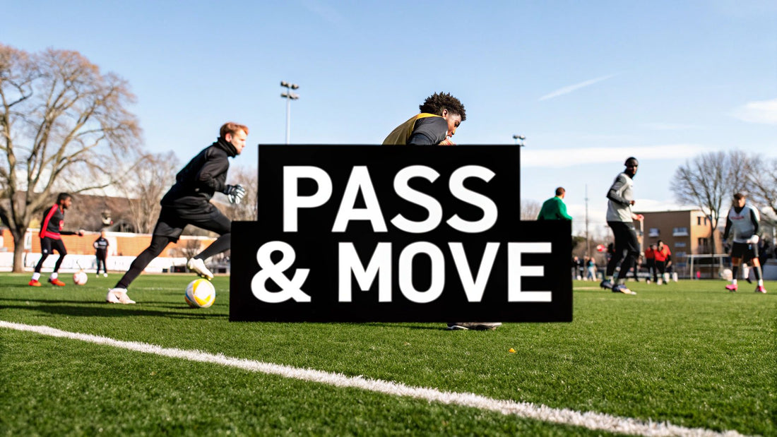 Master Passing and Moving Drills in Football – SoccerWares
