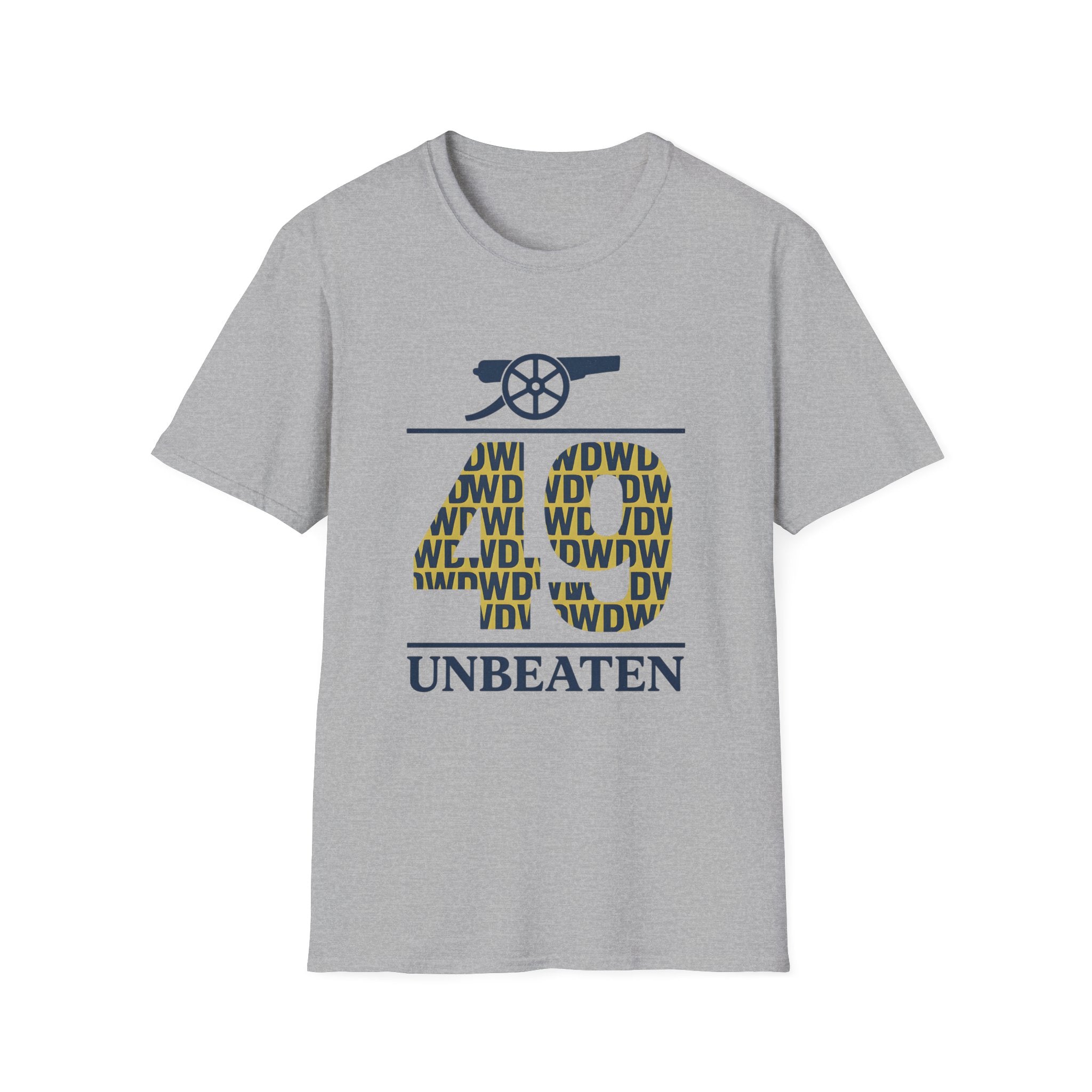 Arsenal 49 Unbeaten Football T-Shirt – Vintage Style – SoccerWares
