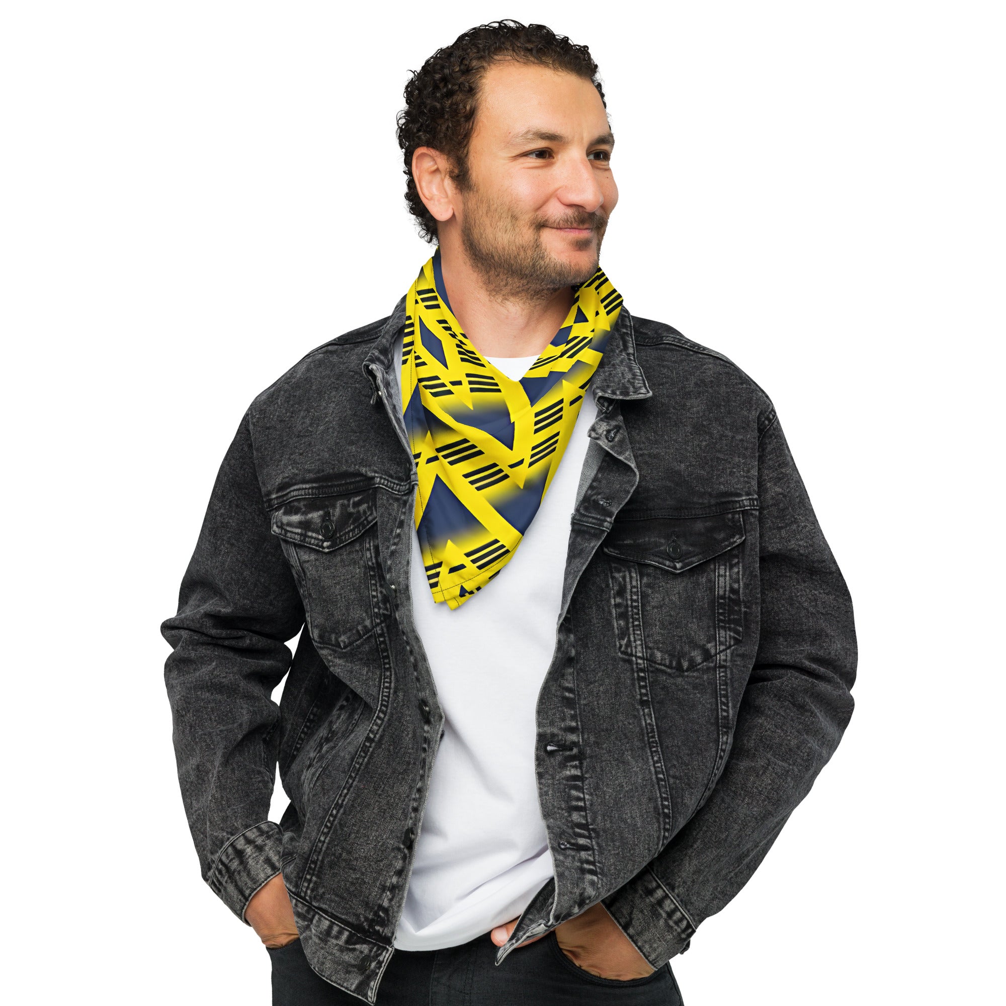Arsenal Bruised Banana Bandana – Retro All-Over Print – SoccerWares